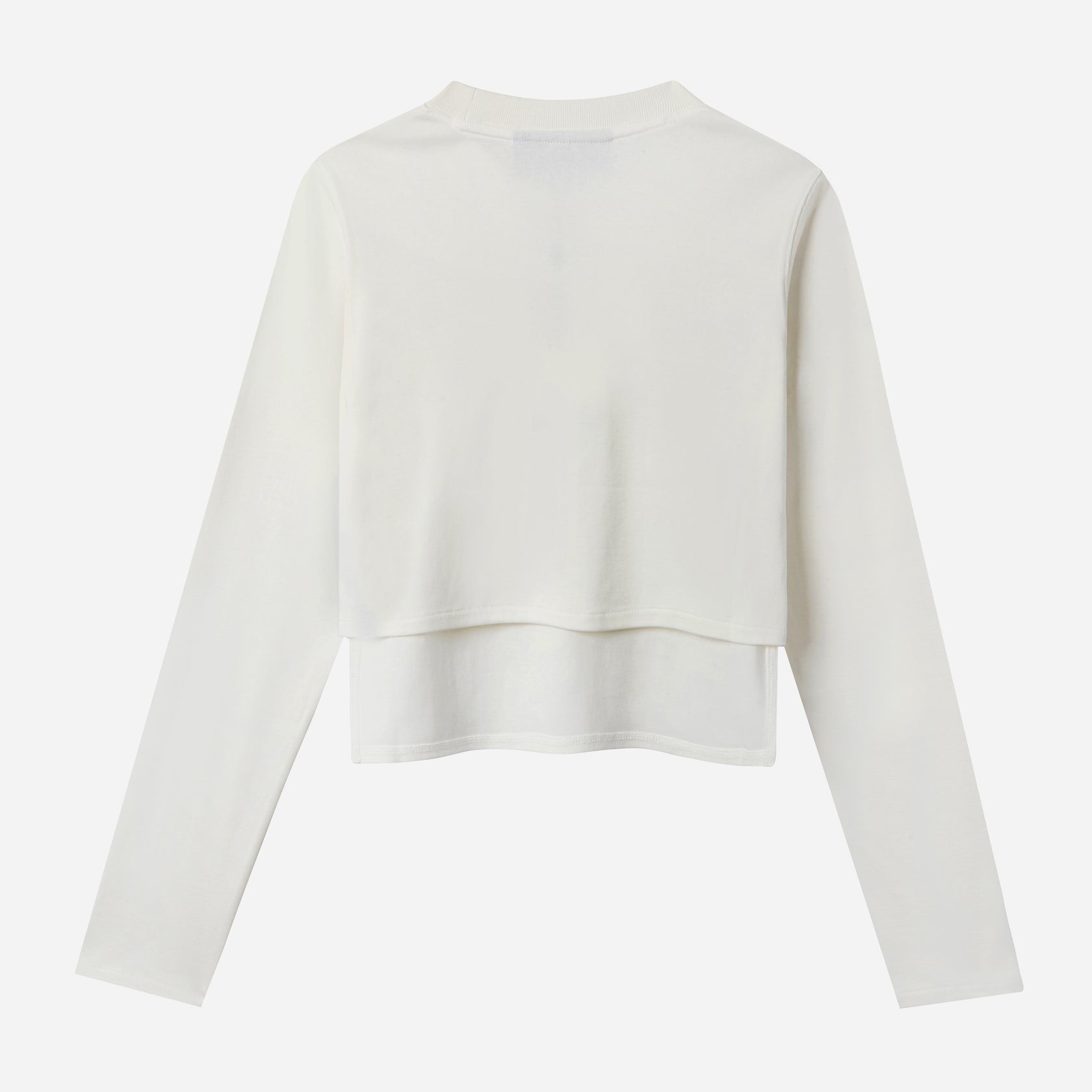 Crop Back Long Sleeve T-Shirt – LUNALEE